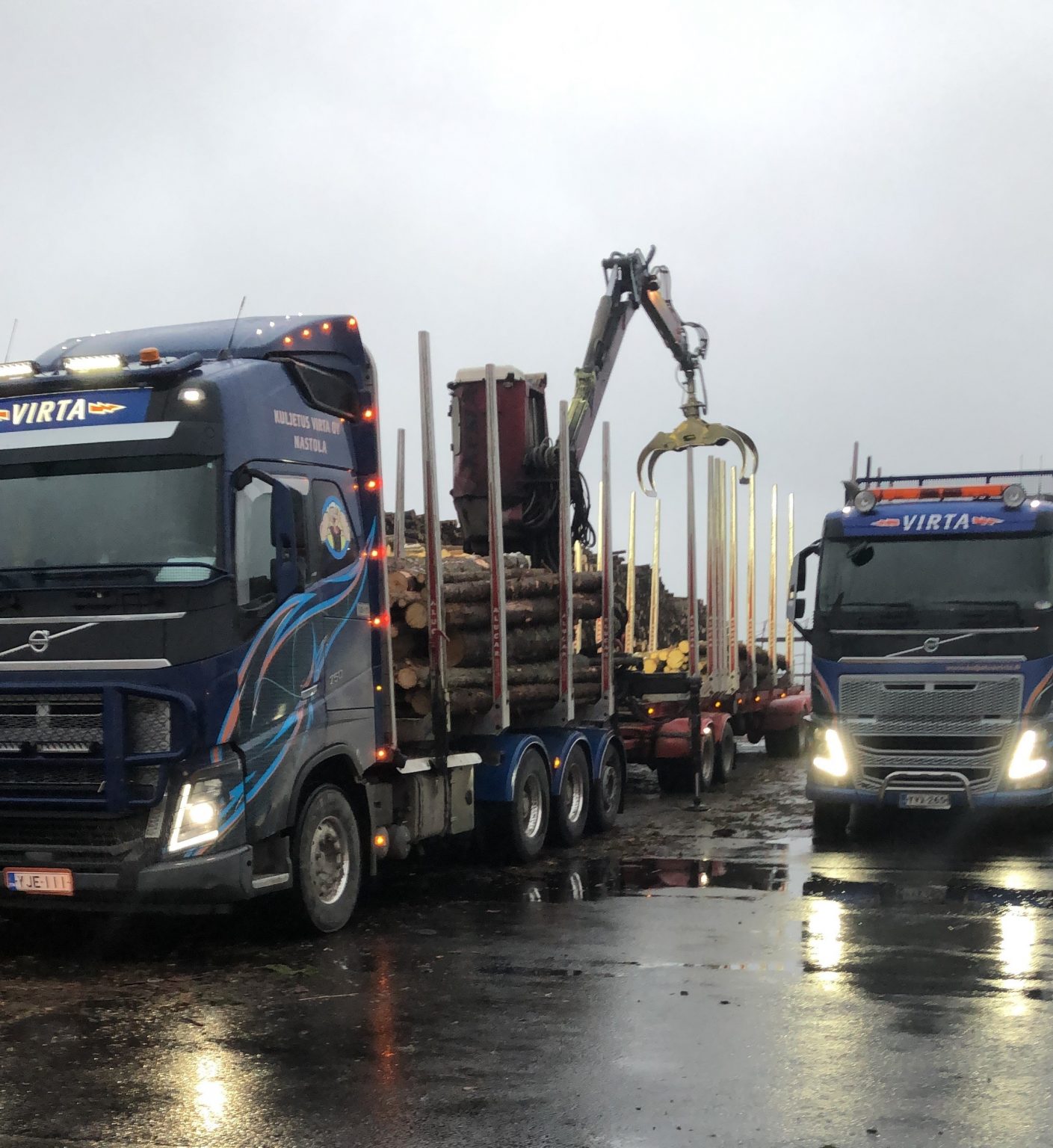Puunkuljetus – Kuljetus Virta Oy